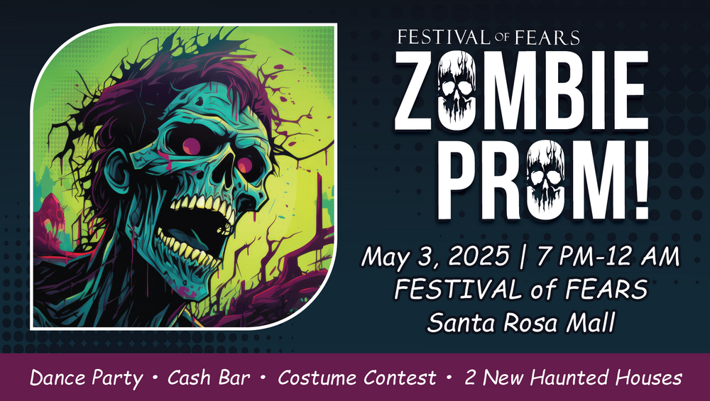 Zombie Prom @ the Festival of Fears 2025 | Event Details | HauntPay - Scary Simple Ticketing and ...